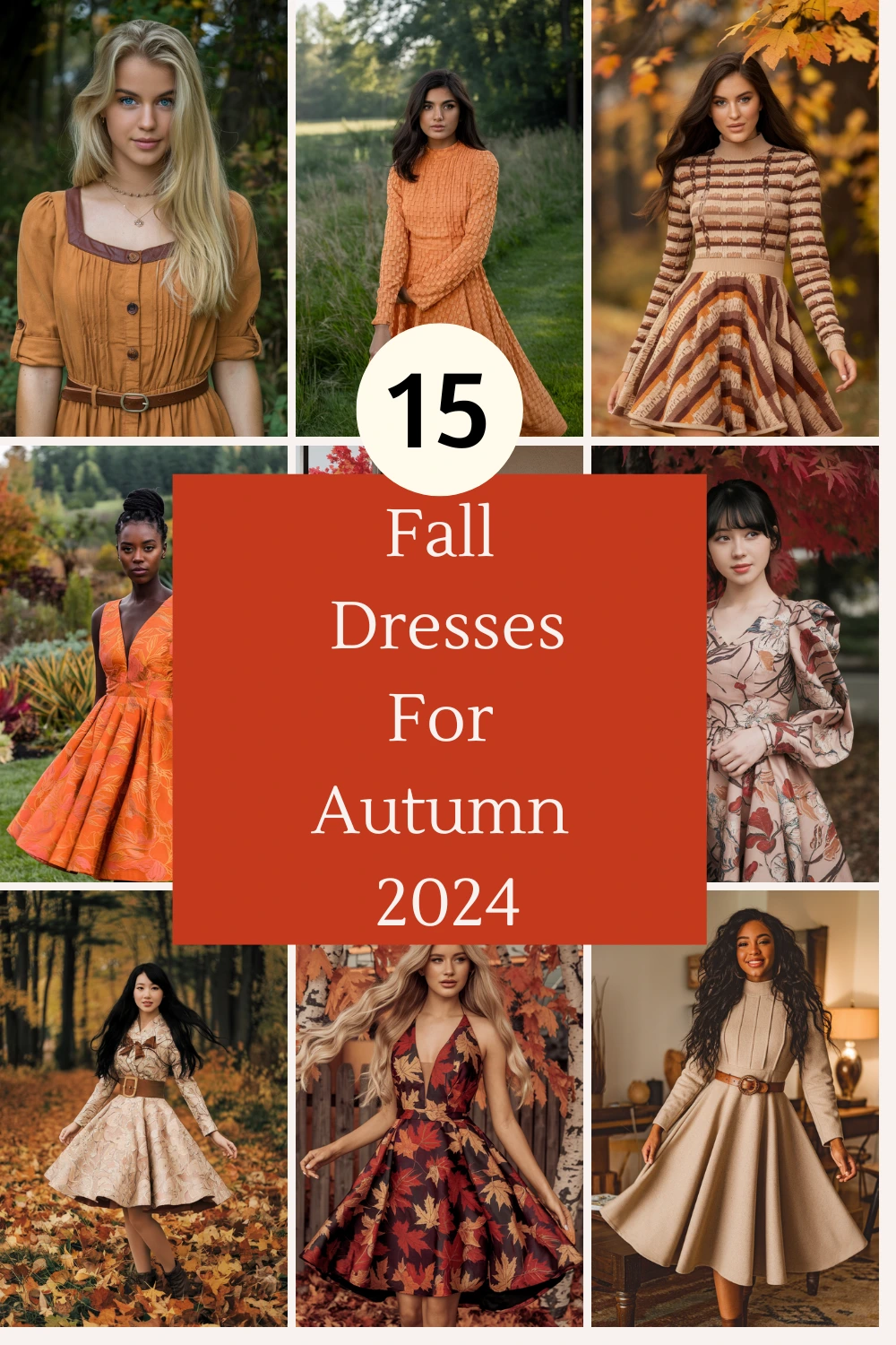 15 Fall Dresses For Autumn 2024 - tinyspacebigstyle.com